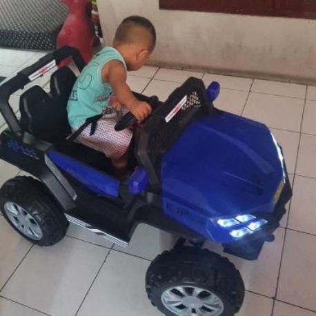 Jual Mobil Mobilan Anak Jeep Aki Besar Bisa Dinaiki Mainan Remot ...