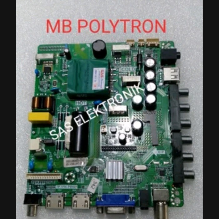 Jual MB MOTHERBOARD MAINBOARD MESIN TV LED POLYTRON PLD 24T8511 PLD24T8511 | Shopee Indonesia