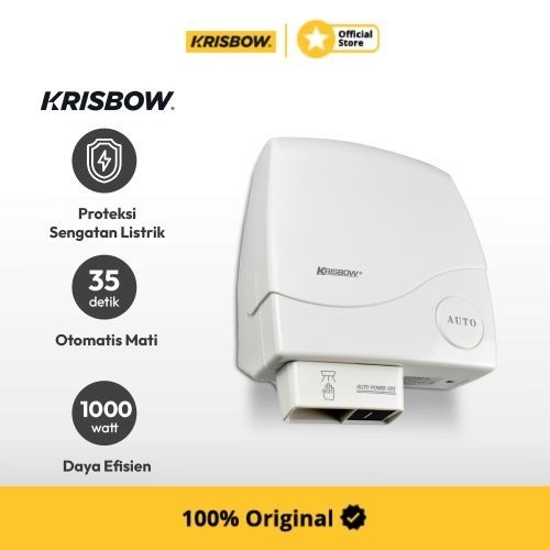 Jual KRISBOW AUTOMATIC HAND DRYER 1000 W | Shopee Indonesia