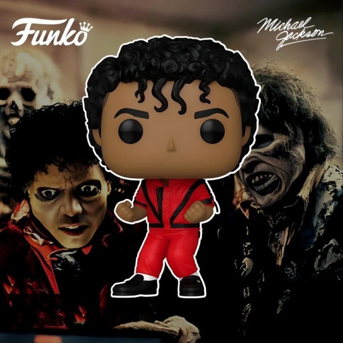 Jual Funko Pop Michael Jackson Thriller Red Jacket 359 | Shopee Indonesia