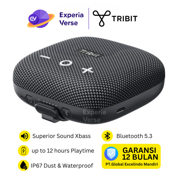 Jual TRIBIT StormBox Micro 2 Bluetooth 5.3 USB-C Portable Speaker ...