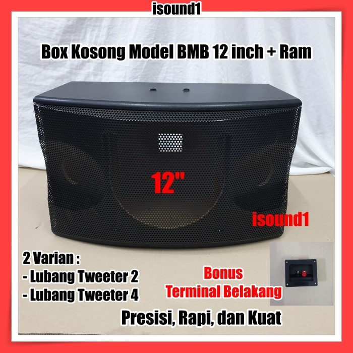 Jual BOX SPEAKER KOSONG 12 INCH 12" 12IN 12INCH MODEL BOK BMB RAM BESI ...