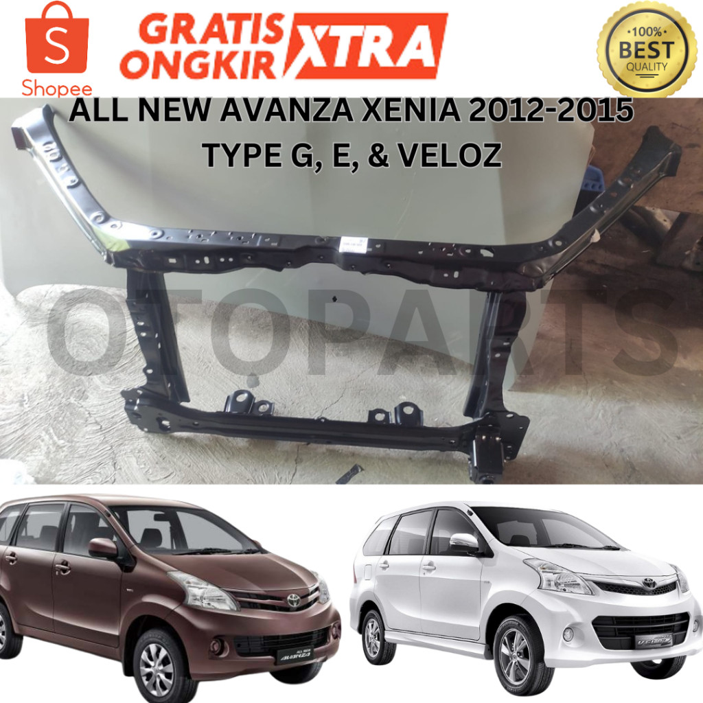 Jual PANEL LAMPU RADIATOR BULLHEAD ALL NEW AVANZA XENIA 2012 - 2015 ...