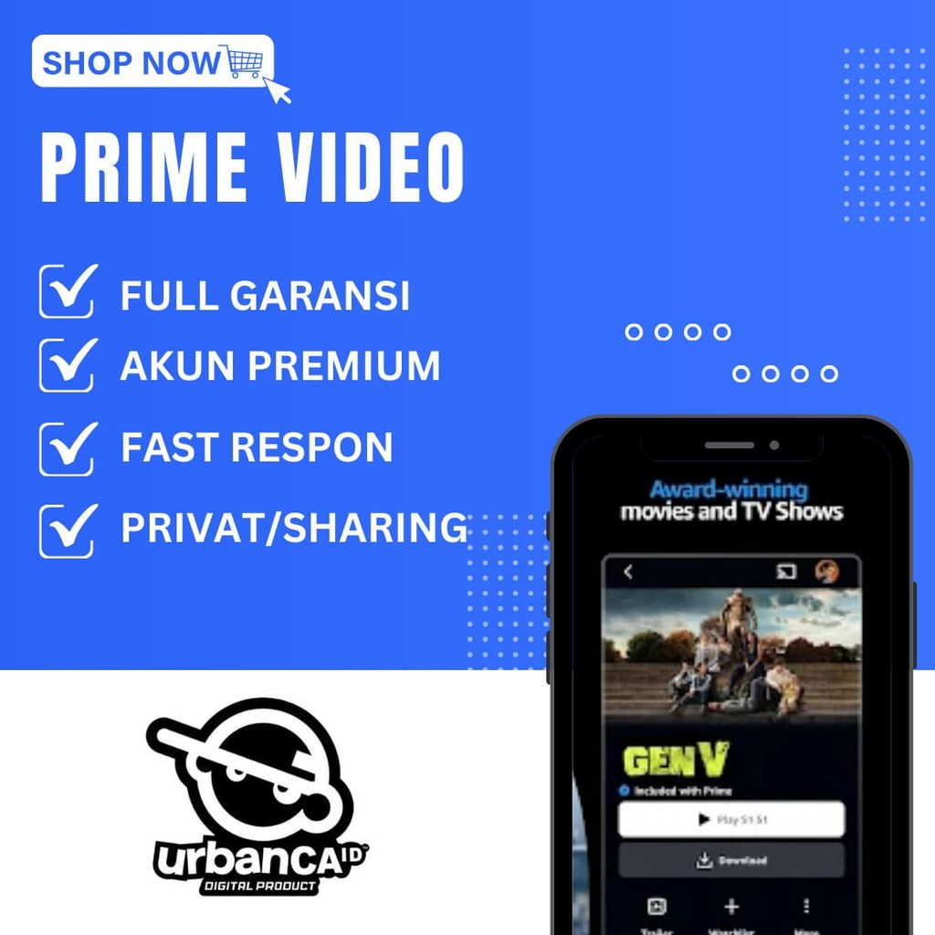 Jual Prime Video UHD 4k 1 Tahun Anti Hold All Devices Full Garansi ...