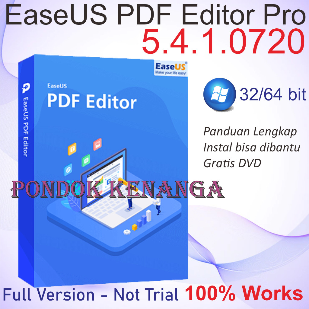 Jual EaseUS PDF Editor - Full Version, Lifetime | Shopee Indonesia