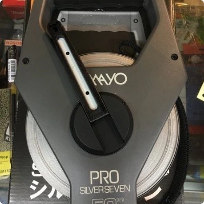 Jual newgan!! Meteran Yamayo 50m VR50 YAMAYO 50 Mtr Japan Pro Silver ...