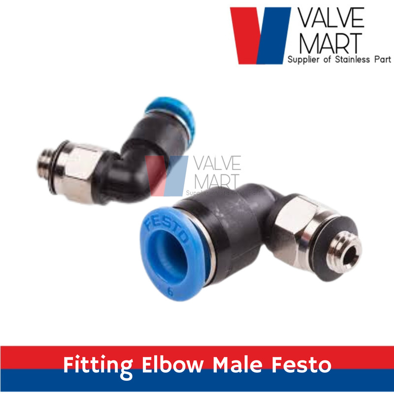 Jual QSLM-M5-4 Fitting Elbow Male Slip Lock Nipple Nepel Selang 4mm Drat M5 FESTO | Shopee Indonesia