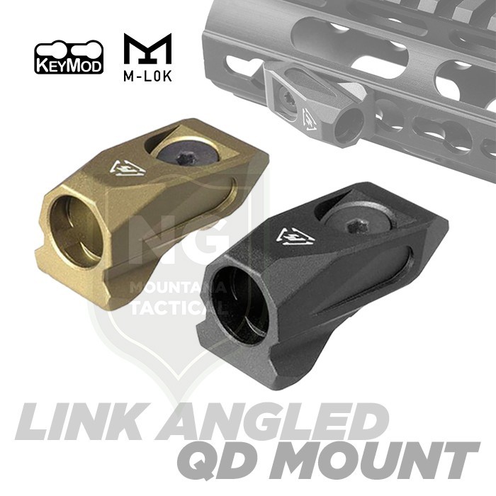 Jual SI Link Angled QD Mount Sling Swivel Fit For KeyMod and M-LOK ...