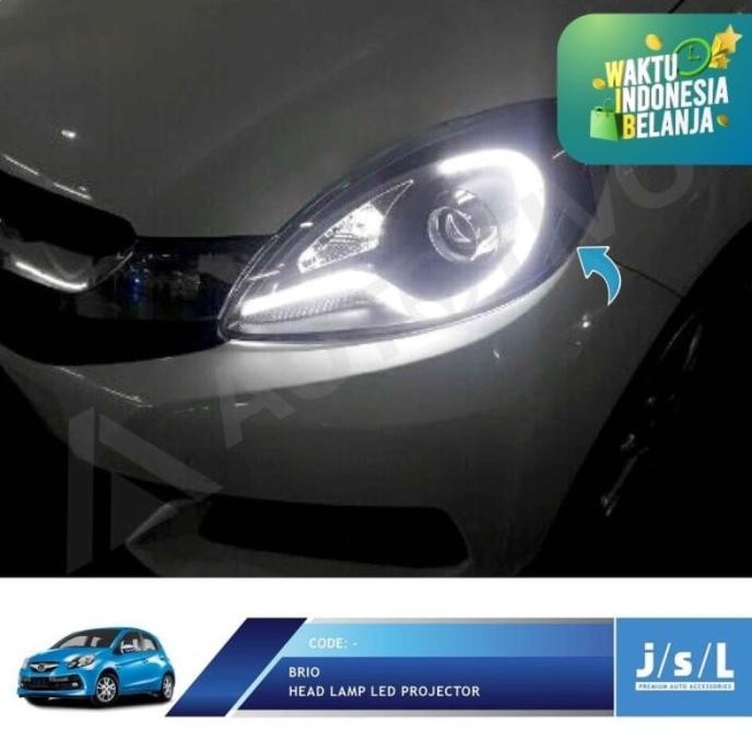 Jual Headlamp Honda Brio Model Projektor !! Ready | Shopee Indonesia