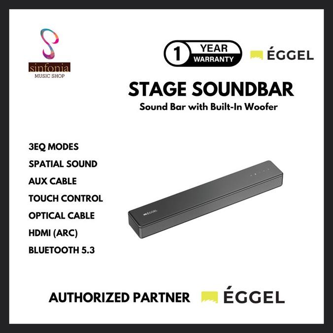 Jual TERMURAH - Eggel Stage SoundBar / Sound Bar with Built-In Woofer ...