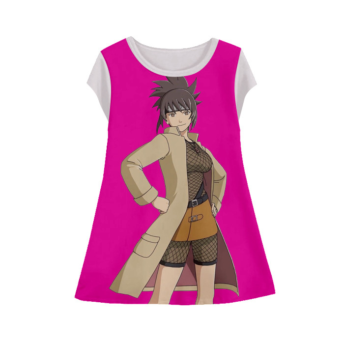 Jual Baju Dress Anime Anak Lengan Pendek Anime 3D Printing Naruto Tunik ...