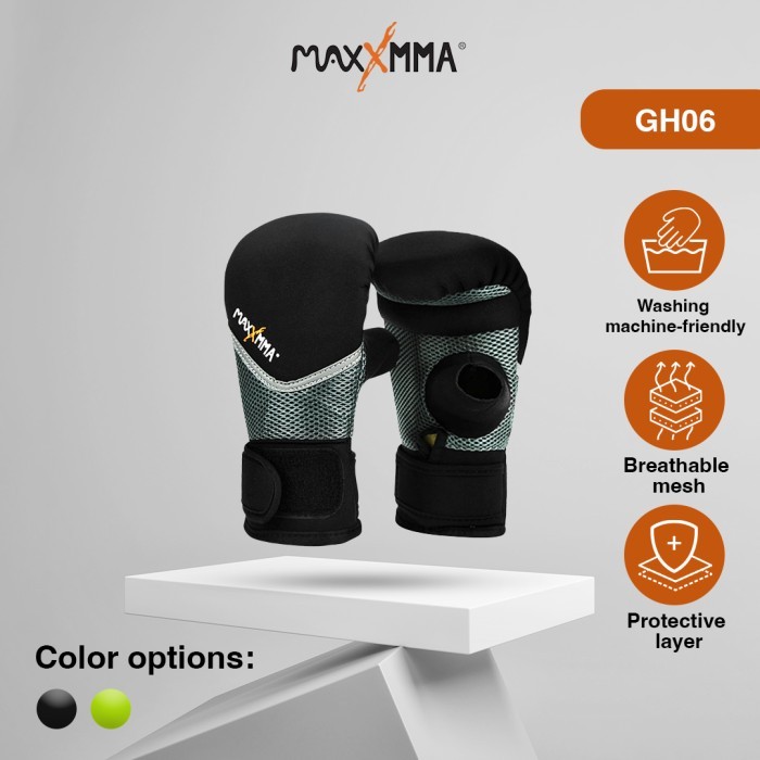Jual Produk Ready MaxxMMA Washable Heavy bag Gloves(GH06) | Shopee ...
