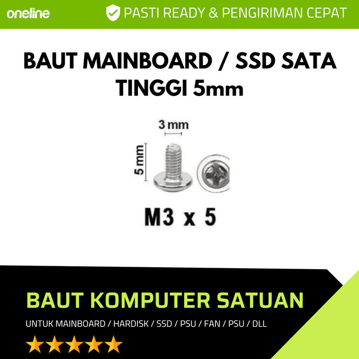 Jual Baut PC Komputer Satuan Screw Sekrup Mainboard / Motherboard ...