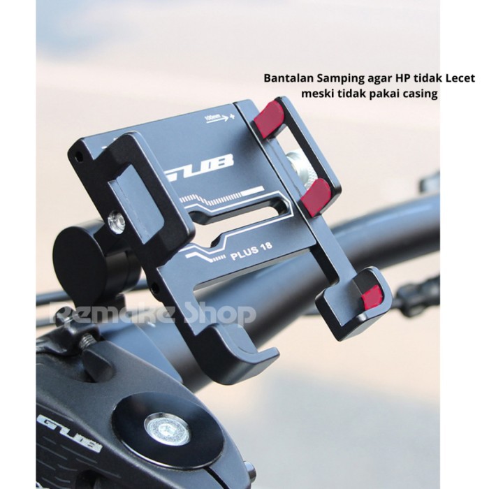 Jual GUB Plus 18 Phone Holder HP Motor Full Besi Alumunium Alloy Tempat Handphone Gps Dudukan ...