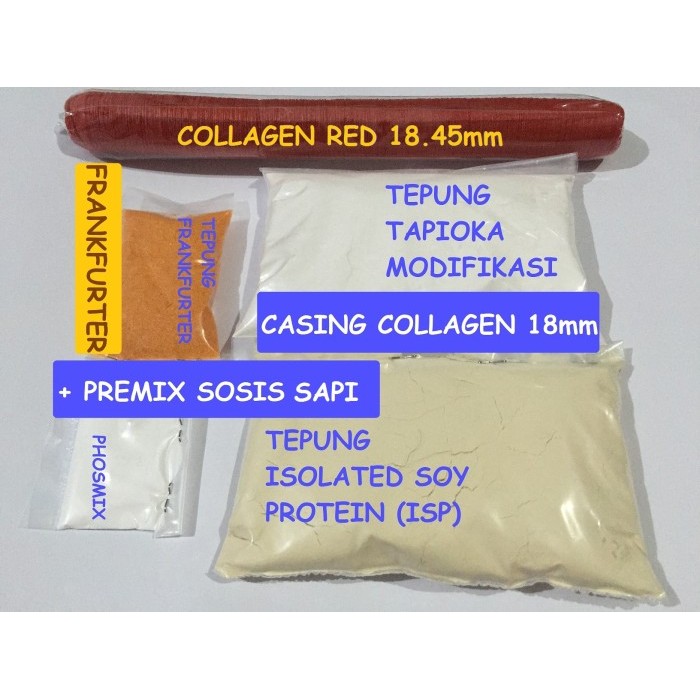 Jual Casing Sosis Red Dan Tepung Bumbu Frankfurter Daging Sapi | Shopee ...