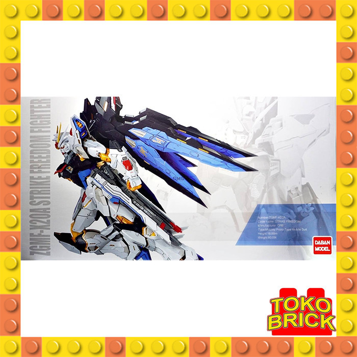 Jual Daban Model Kit MG 1/100 ZGMF-X20A Strike Freedom Fighter 8802 ...