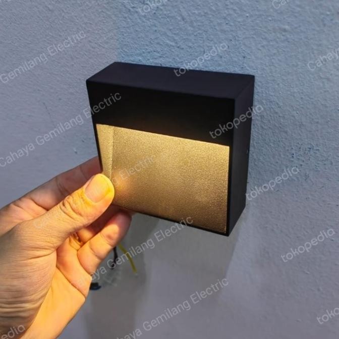 Jual Lampu Dinding Led Artalux Kotak Persegi Panjang Segi 3W 3Watt Wall ...