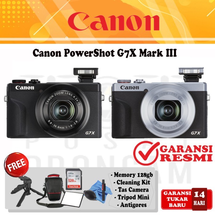 Jual Canon PowerShot G7 X Mark III Digital Camera G7 X MARK 3 G7X | Shopee Indonesia