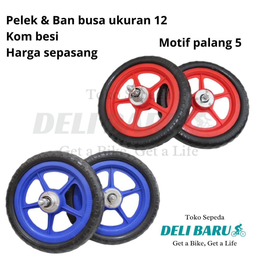 Jual Viral Flase Ban Buta Ban Busa Ban Mati Velg 12 Inch Komp Besi ...