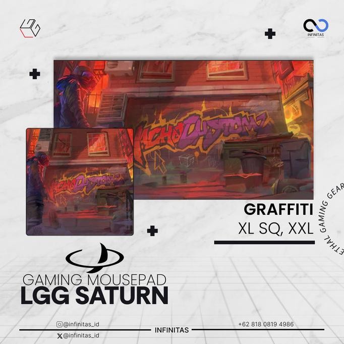 Jual Lethal Gaming Gear Saturn Artisan Gaming Mousepad (Hybrid-Control ...