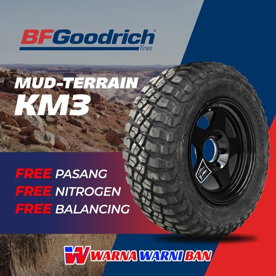 Jual Ban Mobil BFGoodrich Mud-Terrain KM3 37 x 12.5 R17 17 | Shopee ...