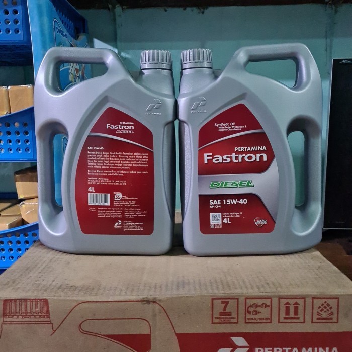 Jual Pertamina Fastron Diesel Sae 15W-40 4 Liter Harga Spesial!! | Shopee Indonesia
