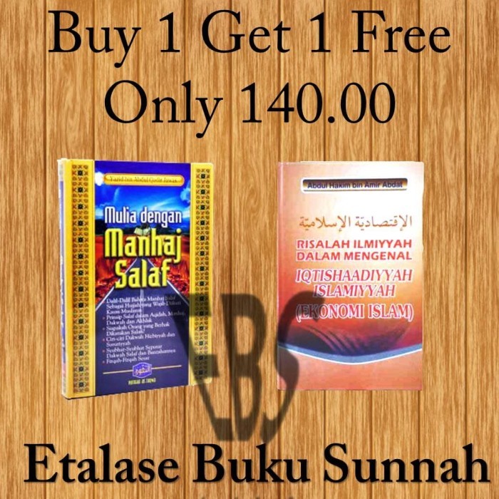 Jual [Promo] Buy 1 Get 1 Free - Buku Mulia Manhaj Salaf + Ekonomis ...