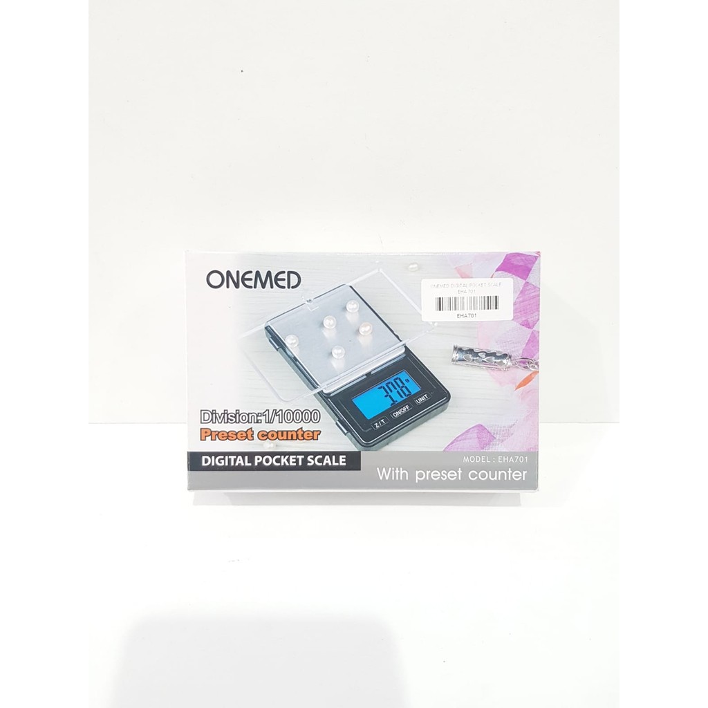 Jual Onemed Digital Pocket Scale EHA 701 | Timbangan Digital Saku ...