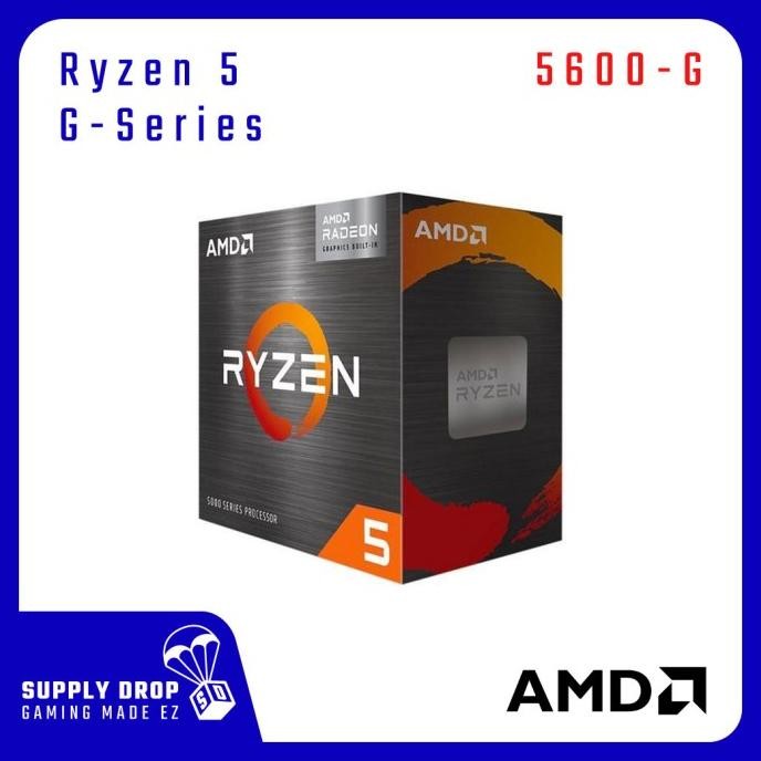 Jual Baru Amd Ryzen 5 5600G 3.9Ghz 6Cores 12Threads 7 Gpu Cores Box ...