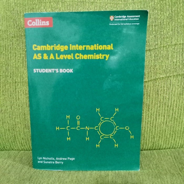 Jual Jual! Collins Cambridge International As & A Level Chemistry ... Jual Jual! Collins Cambridge International As & A Level Chemistry ...