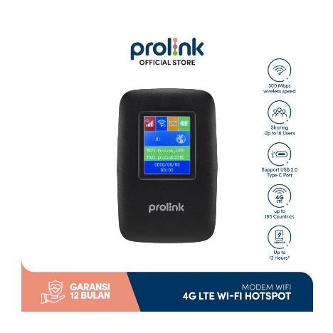 Jual Prolink PRT7011L Portable 4G LTE Wifi Hotspot Smart Wifi | Shopee ...