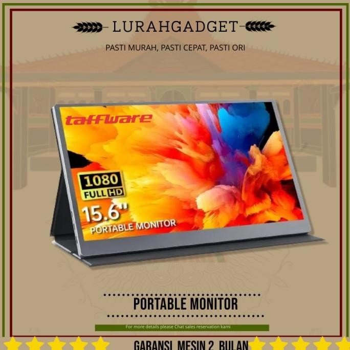 Jual TERMURAH - Monitor Portable FHD 15.6 Inch 1080p with Touchscreen ...