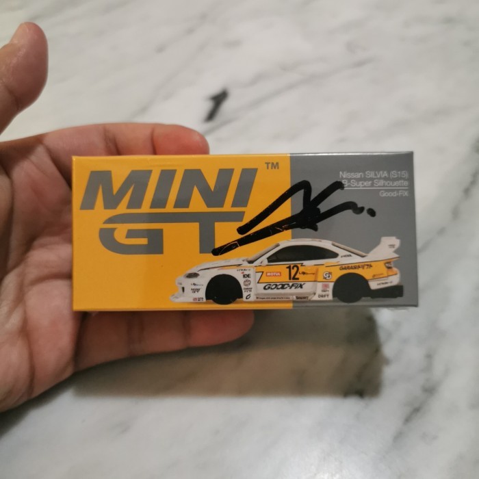 Jual mini gt nissan silvia s15 lb super silhouette good fix garasi ...