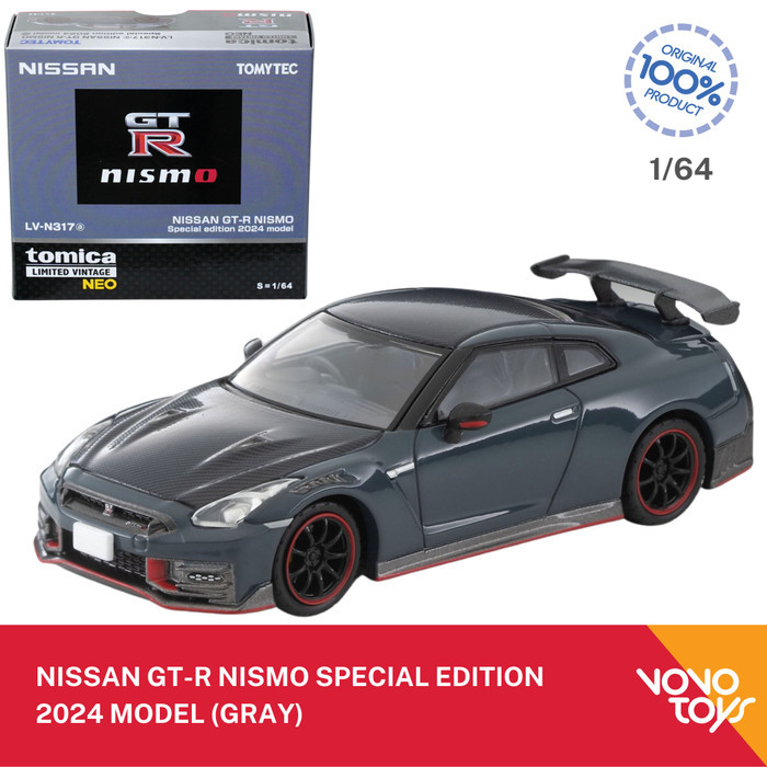 Jual Tomica Limited Vintage TLV-N317a NISSAN GTR NISMO Special Edition 2024 Grey | Shopee Indonesia