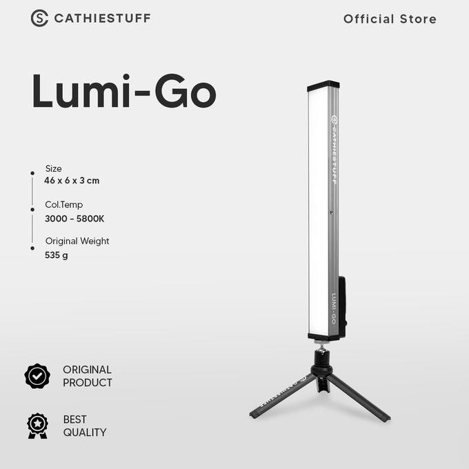 Jual Ready Cathiestuff Lumigo |Lampu Makeup Mua Portable Light Saber Makeupartist Baru | Shopee ...