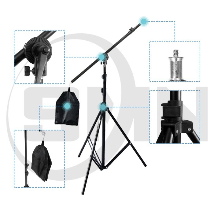 Jual Terbaru Boom Arm Stand 180 Set Arm Kit Komplit Arm Bar Boom Stand ...