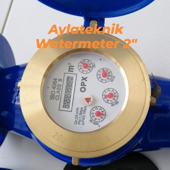 Jual Meteran Air Opx, Watermeter Flange 2 Inchi | Shopee Indonesia
