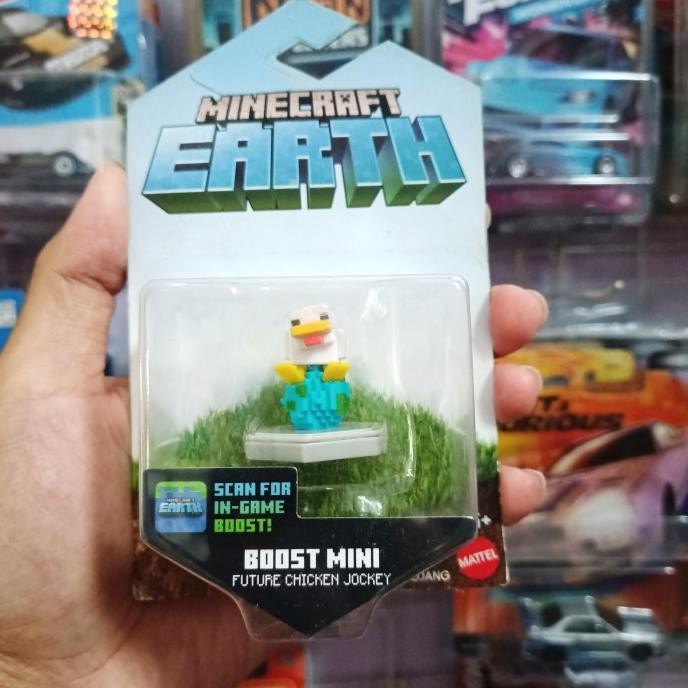 Jual Minecraft Earth Boost Mini Future Chicken Jockey Original Mattel ...