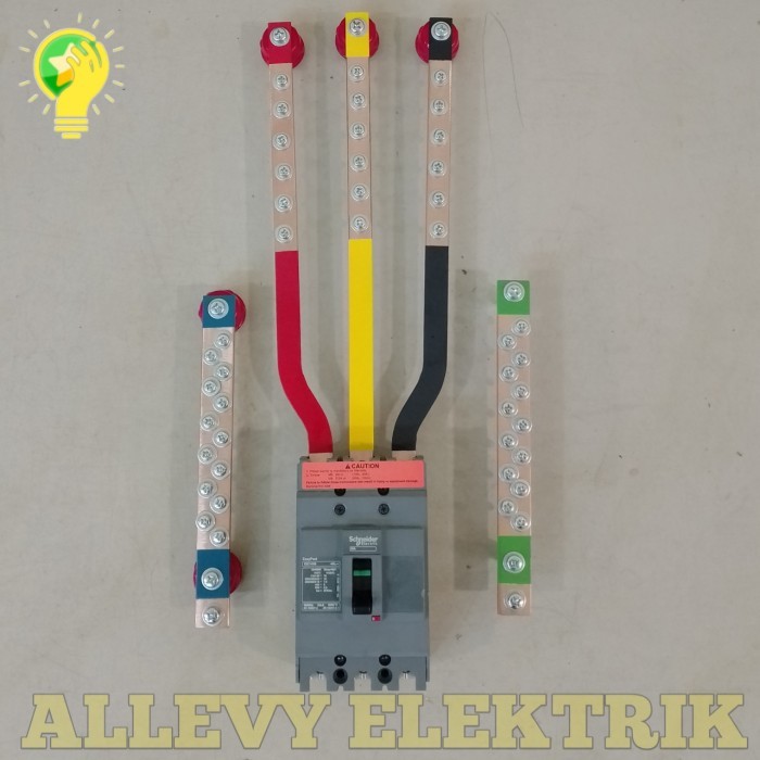 Jual Sepaket Busbar Rstn+Groun 3X15 Custome Untuk Mccb Max 100A ...