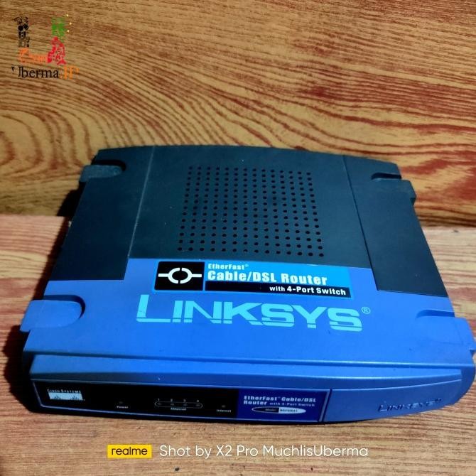 Jual Linksys BEFSR41 Ethernet Csble/DSL Router | Shopee Indonesia
