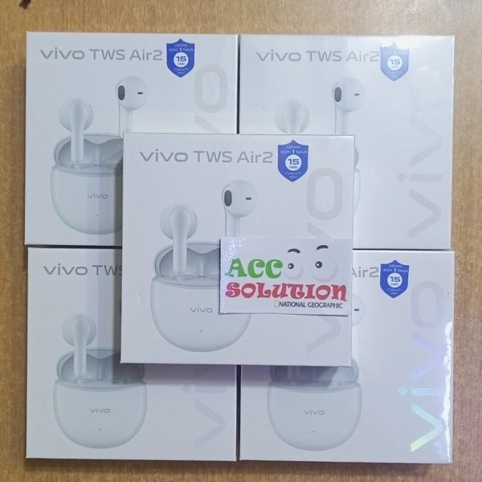 Jual Headset Tws Vivo Bluetooth Vivo Tws Air 2 Original Garansi 1 Tahun ...