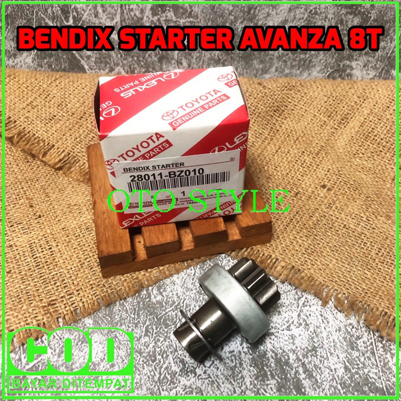 Jual BENDIX STARTER AVANZA 8T - BENDIX STARTER KIJANG 5K AVANZA XENIA ...