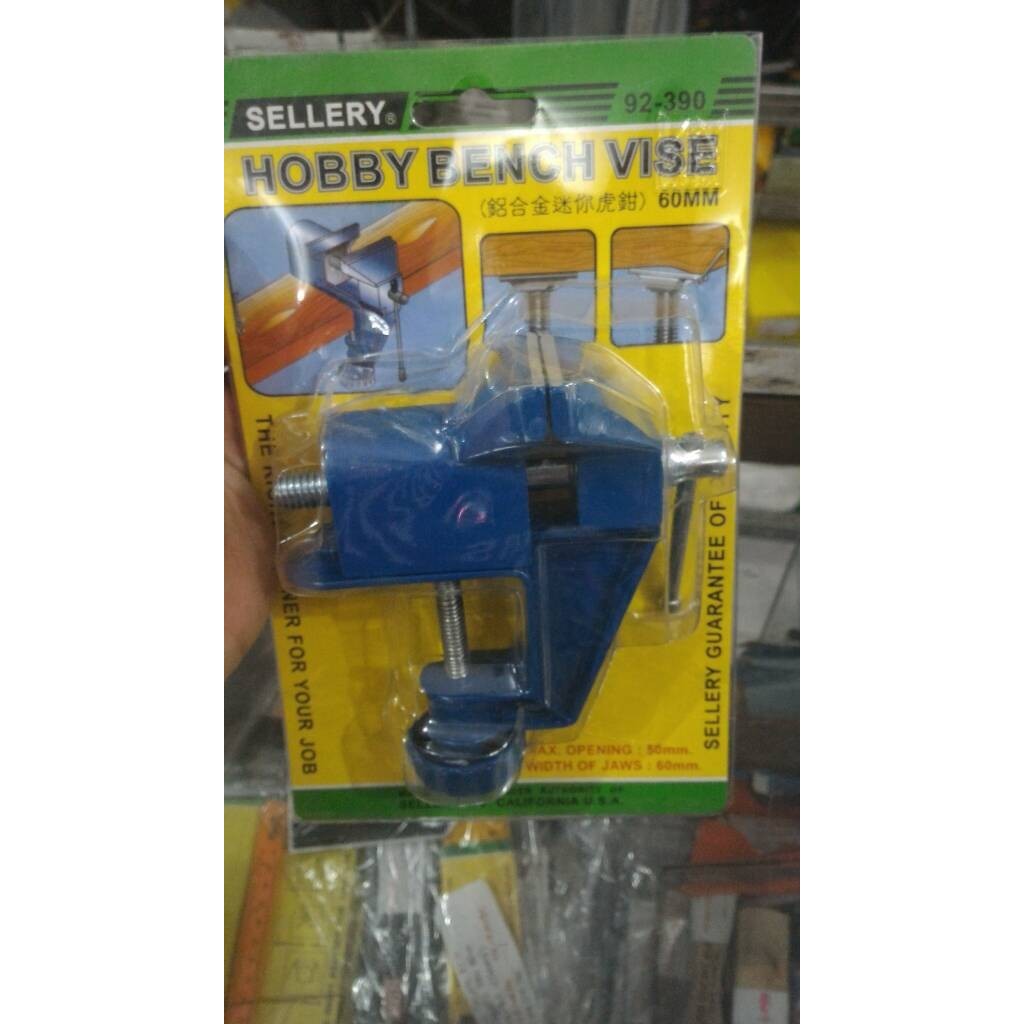 Jual Mantab Tanggem Clamp Jepit Meja Kayu Besi Alat Penjepit | Shopee ...