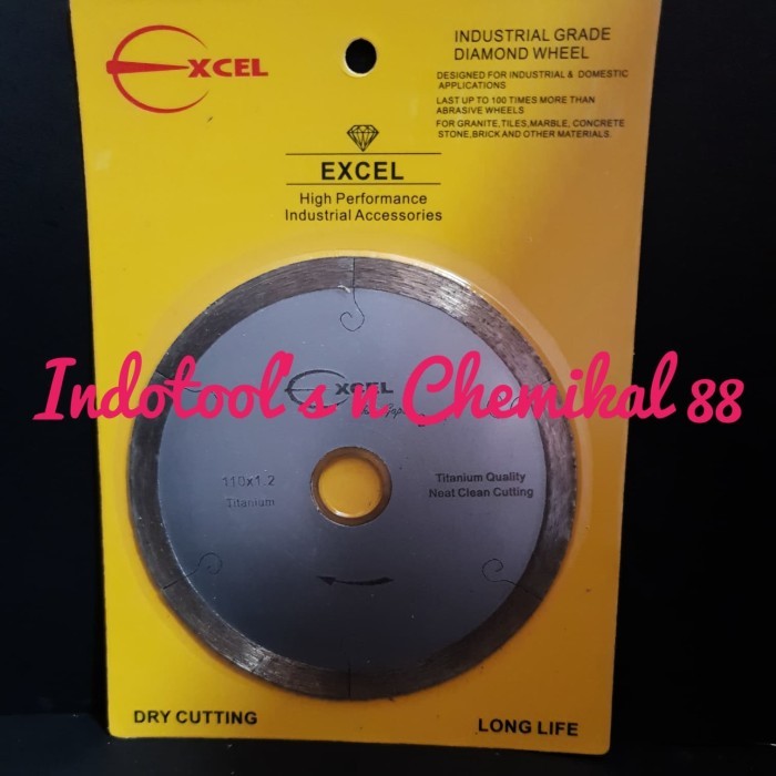 Jual Diamond Wheel Excel 4" / Pisau Excel For Granite/Tile/ Pisau ...