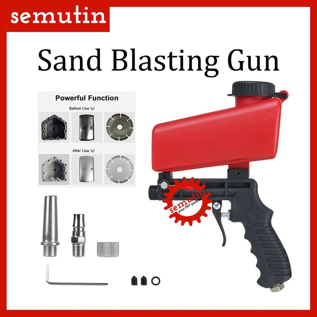 Jual Blasting Sand Gun AI24 SM / Sandblasting Gravity Feed Sprayer ...