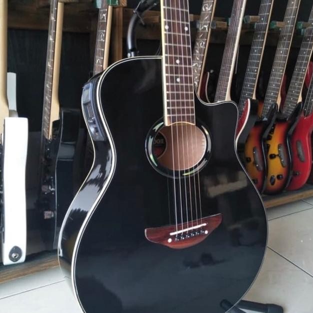 Jual Gi akustik elektrik YAMAHA APX 500 EQ TUNER Paket Lengkap | Shopee Indonesia