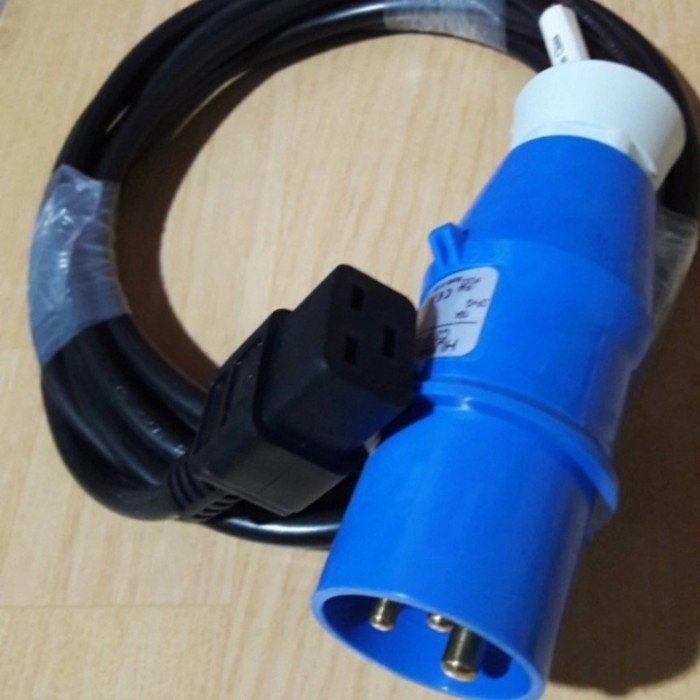 Jual Kabel Power C19 IEC 309 16A 4M Not C19 C20 Legrand Mobile Socket ...
