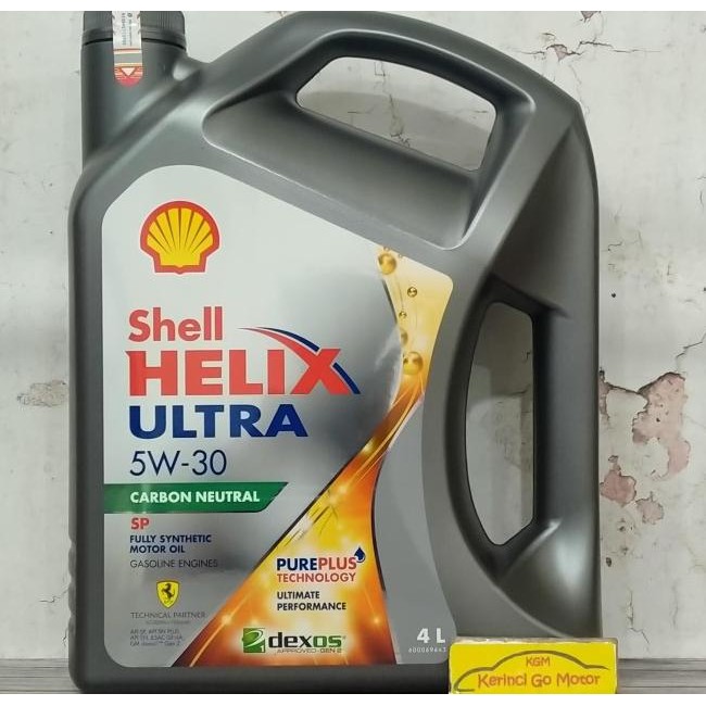 Jual Shell Helix Ultra 5W-30 4L Carbon Neutral Sp Full Synthetic Oli ...