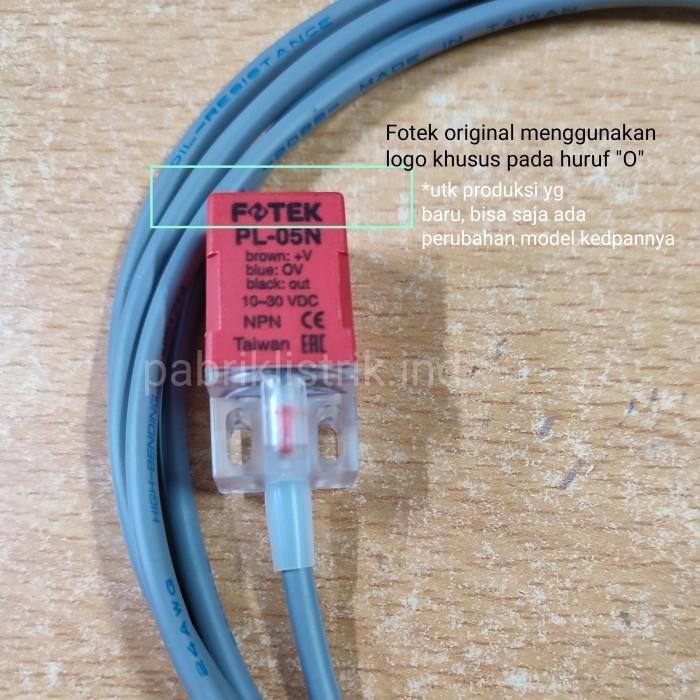 Jual Proximity Sensor Switch Pl 05N Pl05 N Pl05N Fotek Original Taiwan | Shopee Indonesia