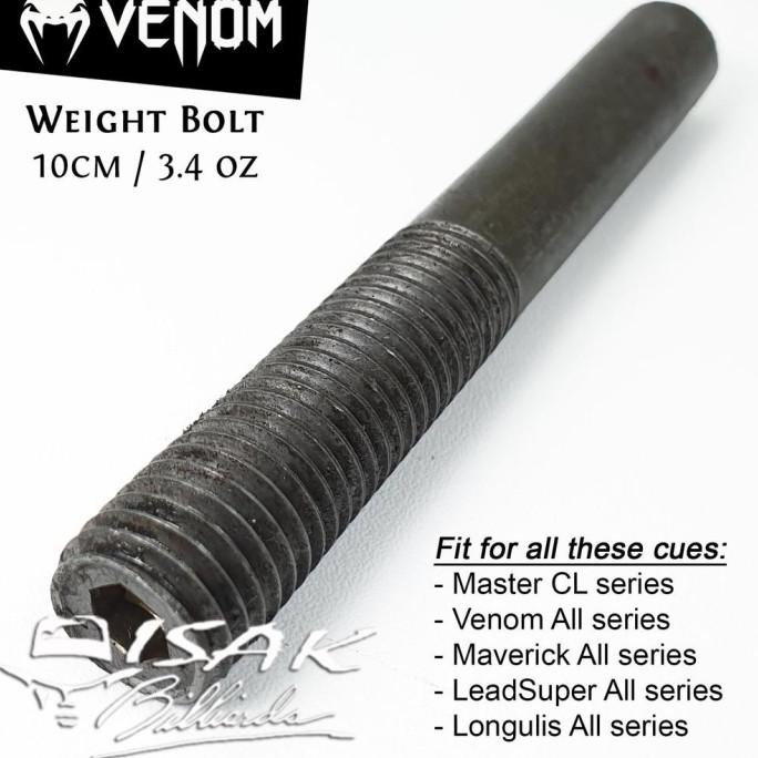 Jual Venom Weight Bolt 10 Cm - Baut Besi Pemberat Stik Biliar Billiard ...
